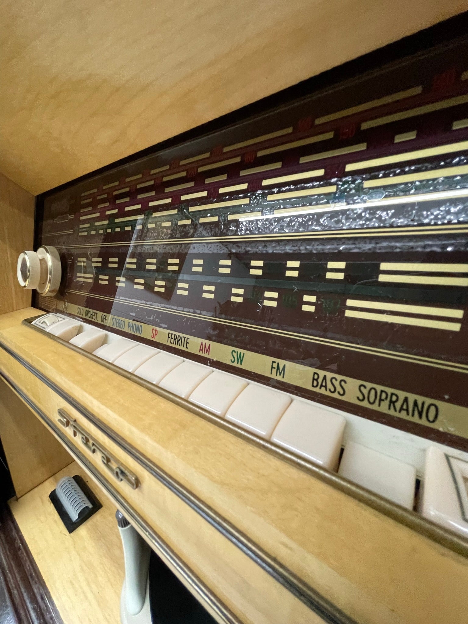 SOLD OUT!!! KUBA 50s Mid Century Stereo Console Record... – The ...