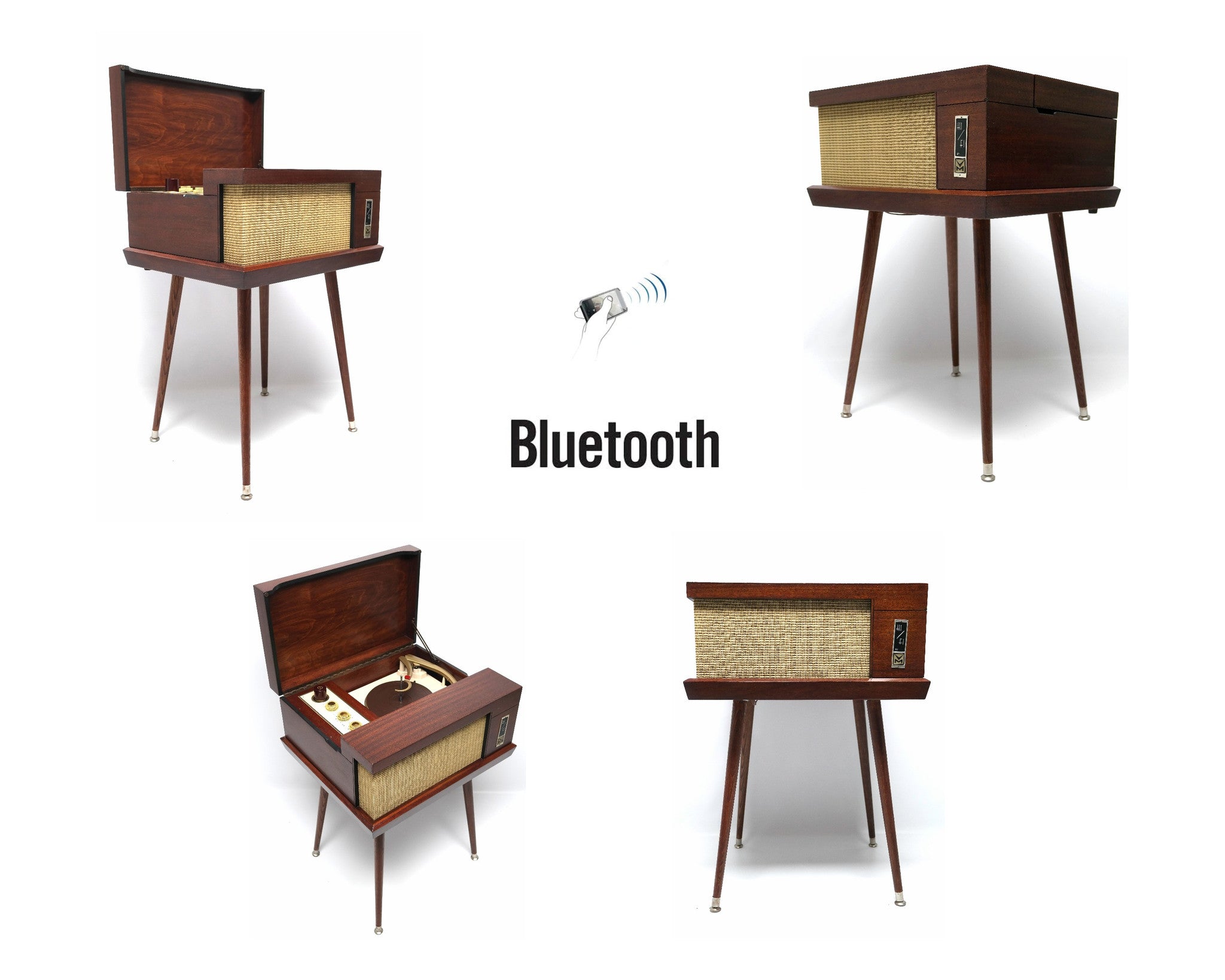 MCM STEREO - 50's - Mid Century Modern Stereo Consolette... – The ...