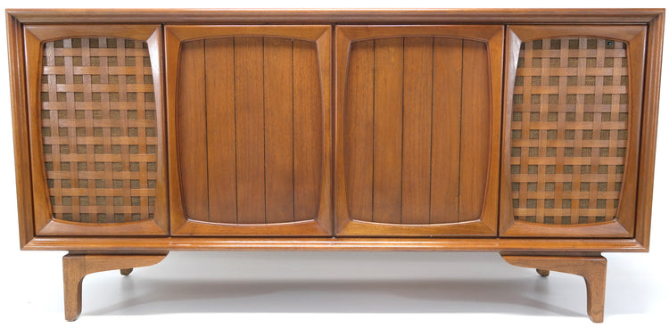 Mid Century Modern RCA STEREO CONSOLE - 50's - Mid... – The Vintedge Co.