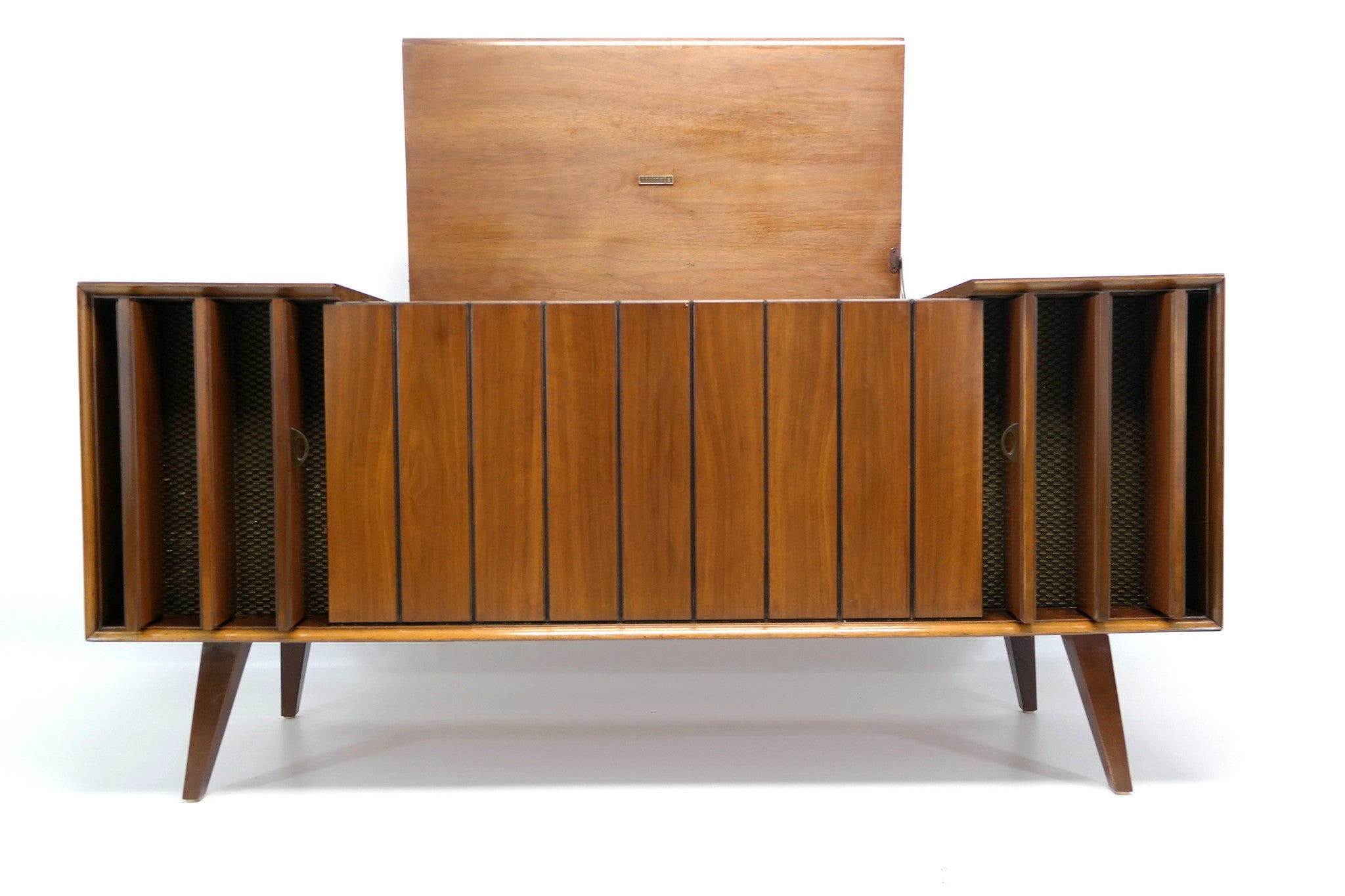 MCM STEREO - 60's - Mid Century Console Record Player -... – The ...