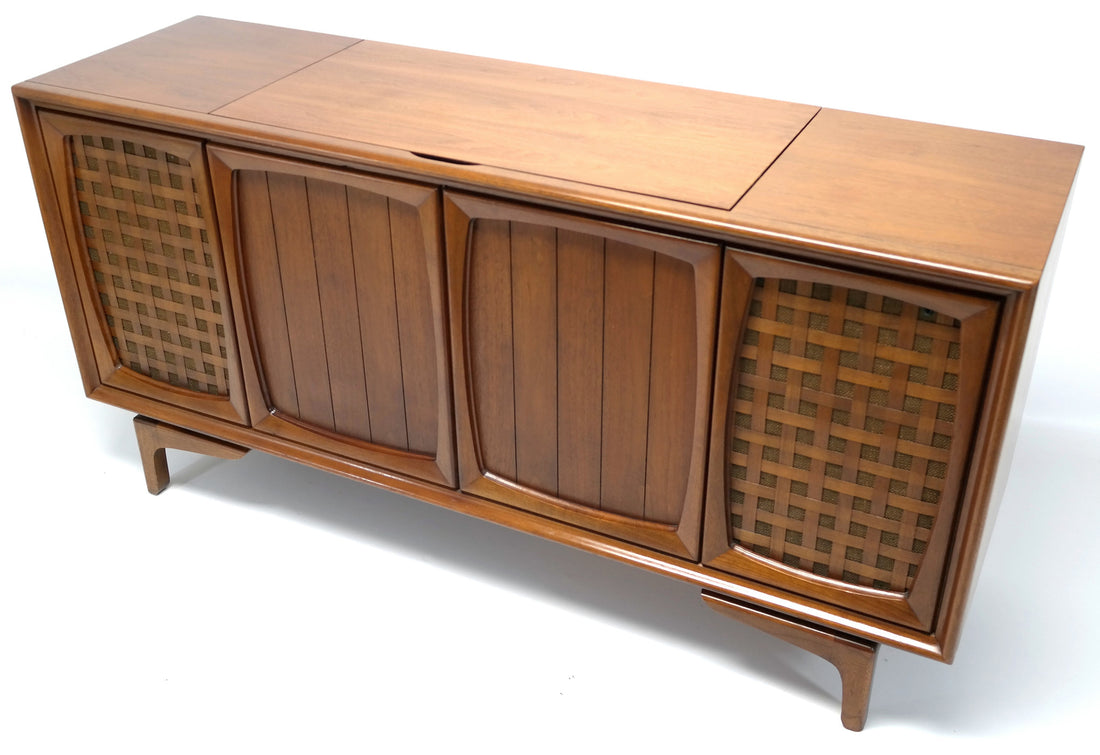 Mid Century Modern RCA STEREO CONSOLE - 50's - Mid... – The Vintedge Co.