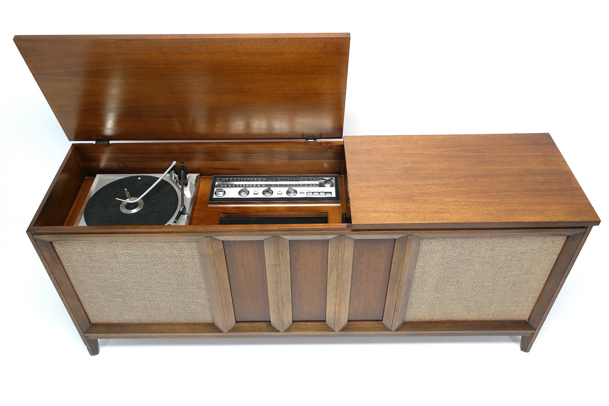 LONG AND LOW MCM STEREO - 50's - Mid Century Philco... – The Vintedge Co.