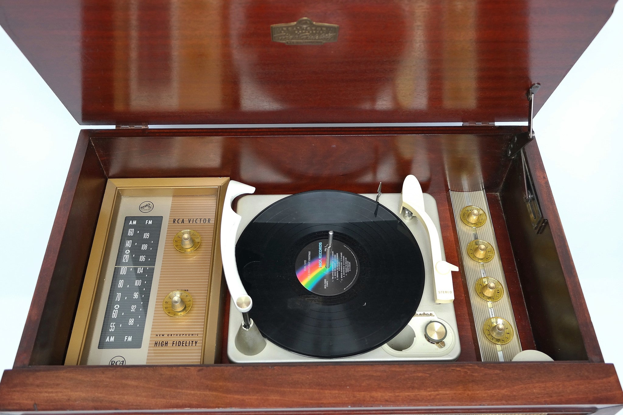 MCM STEREO - 50's - Mid Century RCA Record Player -... – The Vintedge Co.