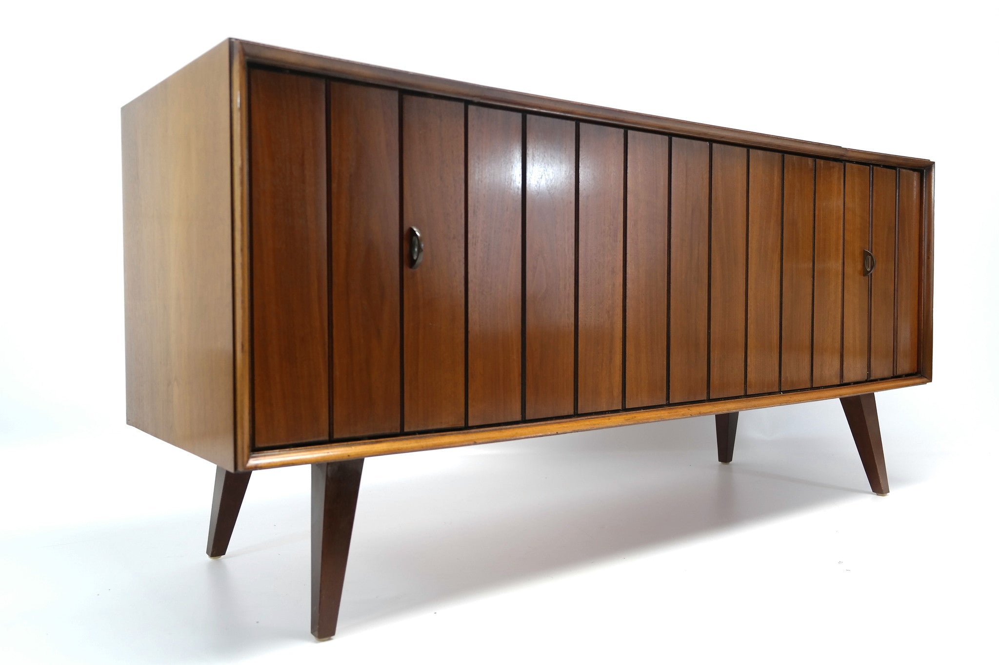 MCM STEREO - 60's - Mid Century Console Record Player -... – The ...