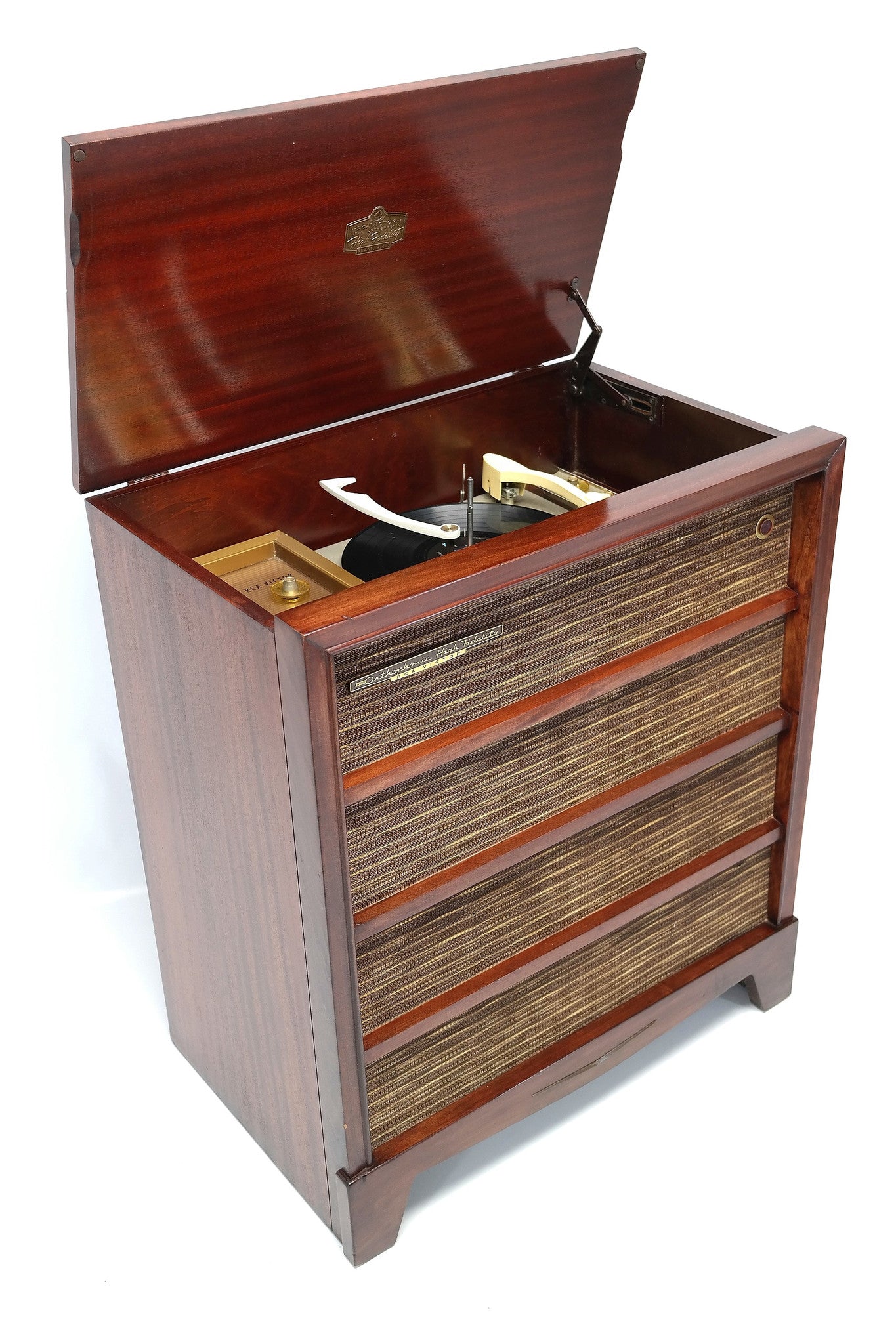 MCM STEREO - 50's - Mid Century RCA Record Player -... – The Vintedge Co.